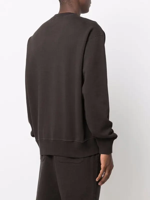 AMBUSH Logo-print Long-sleeve Sweatshirt - Brown