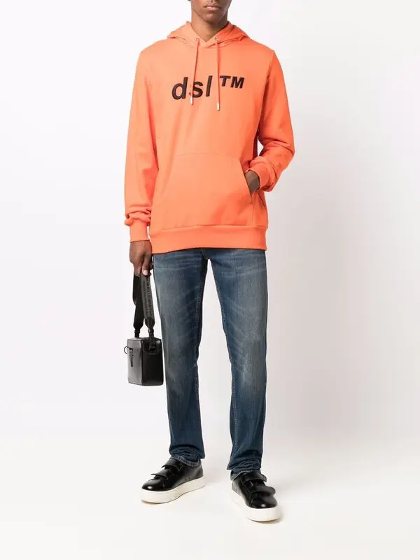 DIESEL® Embroidered Cotton Hoodie
