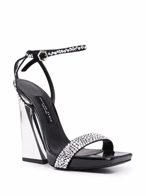 Philipp Plein Stone-embellished Sandals