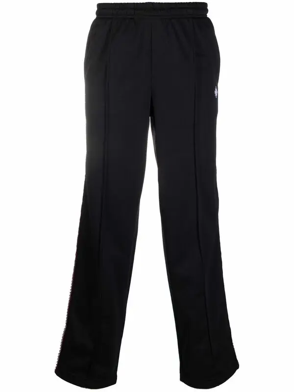 COUNTY OF MILAN Cross-logo Side-stripe Track Pants