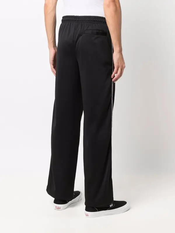 COUNTY OF MILAN Cross-logo Side-stripe Track Pants