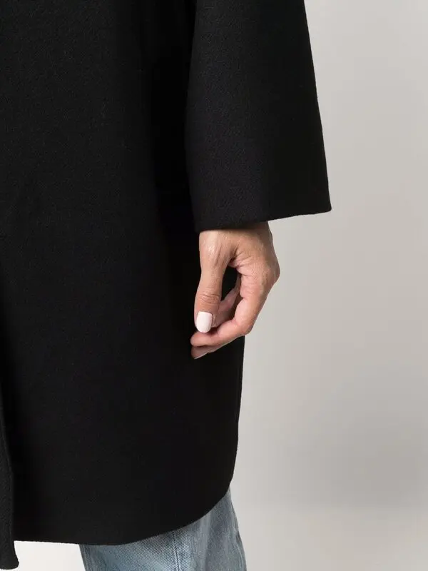 Palm Angels Logo-print Oversized Coat