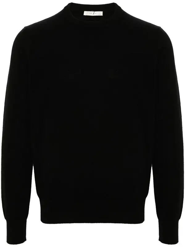 THE ROW Benji Cashmere Sweater - Black