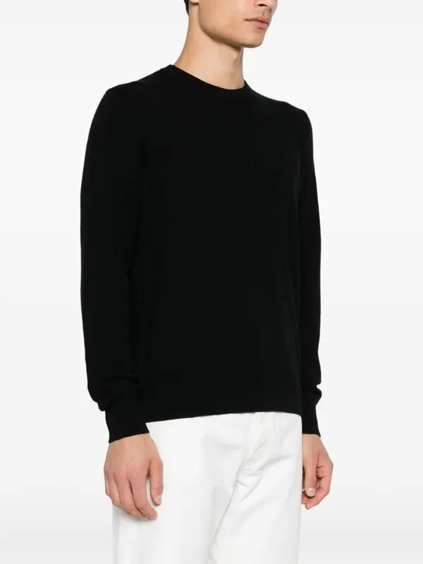 THE ROW Benji Cashmere Sweater - Black
