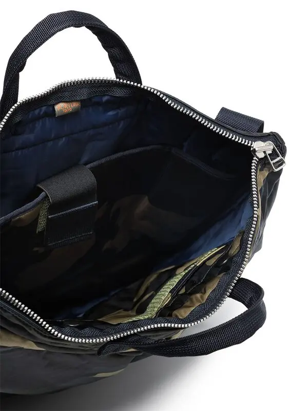 PORTER-YOSHIDA & CO Camouflage Print Helmet Tote Bag