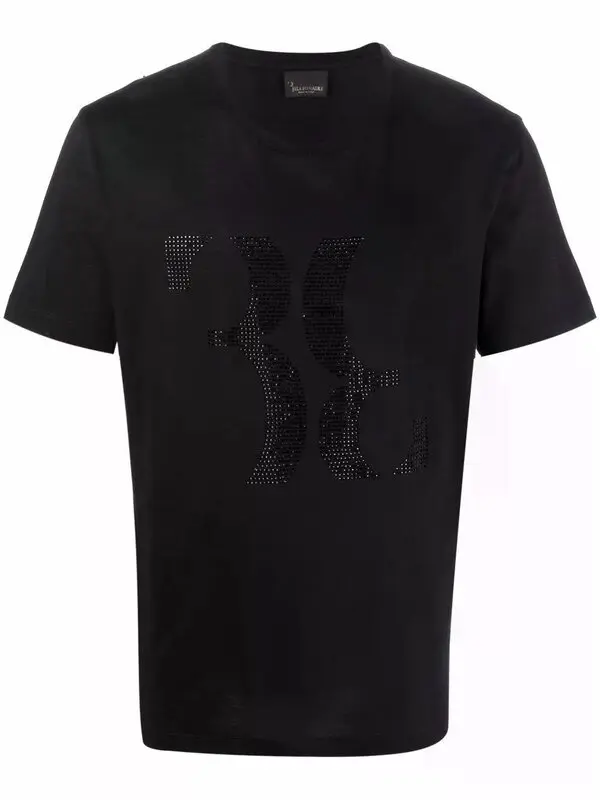 BILLIONAIRE Double B Crystal-embellished T-shirt