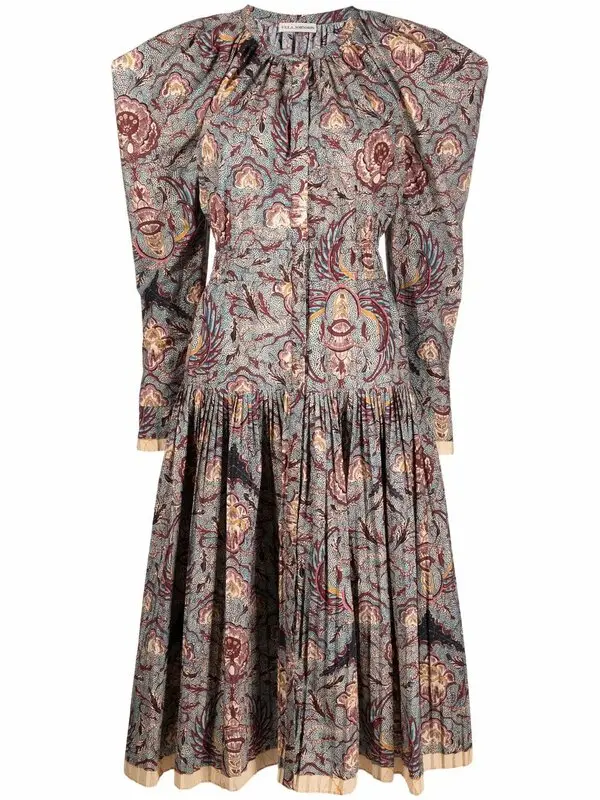 Ulla Johnson Anoush Long-sleeved Dress