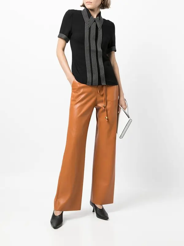 Stella McCartney Rose Contrast-stitching Top