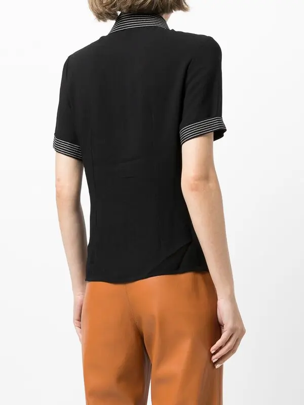 Stella McCartney Rose Contrast-stitching Top