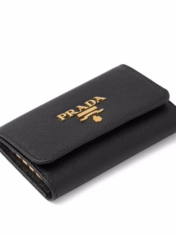 Prada Saffiano Leather Key Case