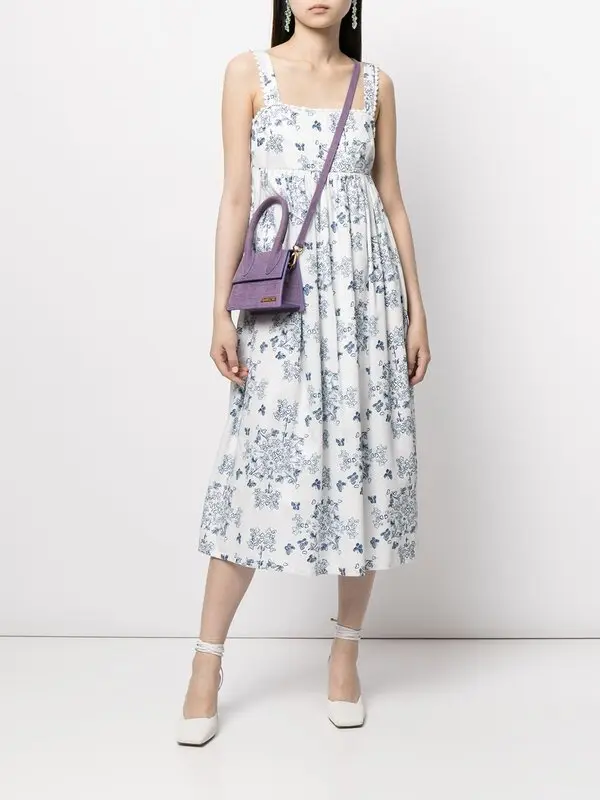 MACGRAW Florence Porcelain Print Dress
