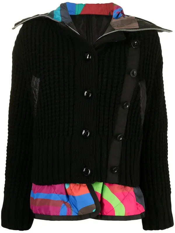 Sacai X Kaws Deconstructed Layered Blouson