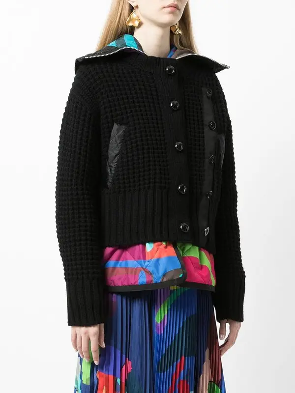 Sacai X Kaws Deconstructed Layered Blouson