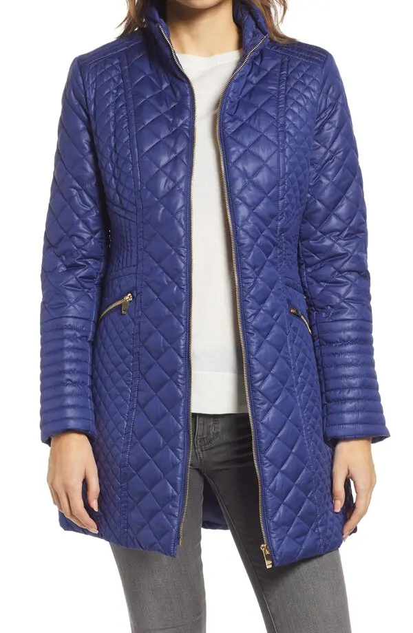 Via Spiga Quilt Walker Jacket