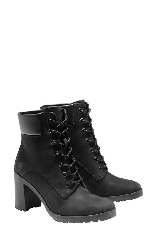 Timberland Allington Block Heel Bootie - Black
