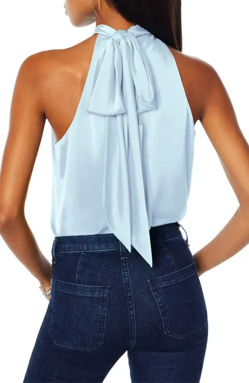 Ramy Brook Lori Stretch Silk Halter Top