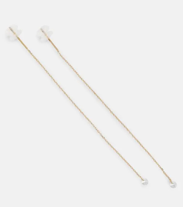 PERSEE Persée Danae 18kt Drop Earrings With Diamonds