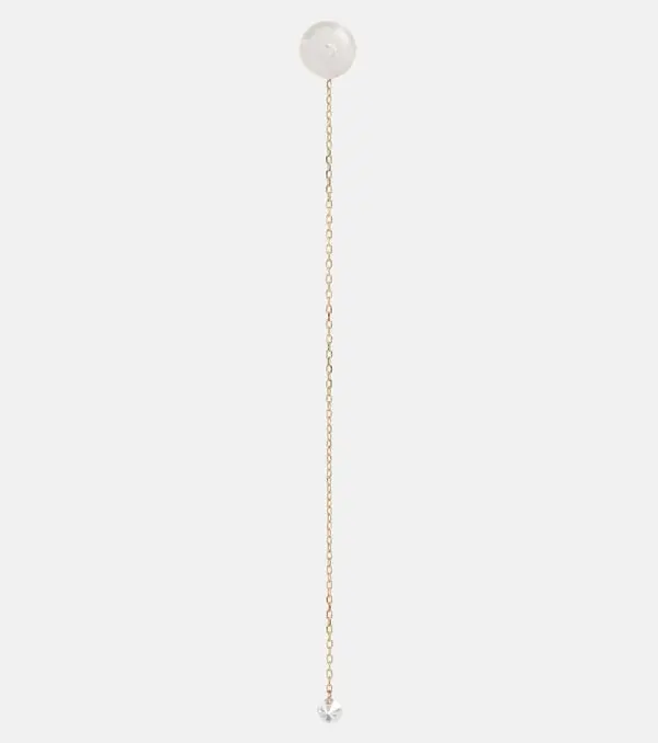 PERSEE Persée Danae 18kt Drop Earrings With Diamonds