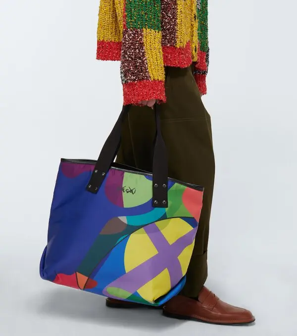 Sacai X Kaws Tote Bag - Multicoloured | Editorialist