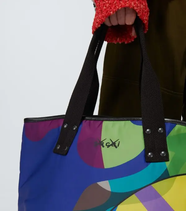 Sacai X Kaws Tote Bag - Multicoloured | Editorialist