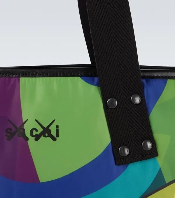 Sacai X Kaws Tote Bag - Multicoloured | Editorialist