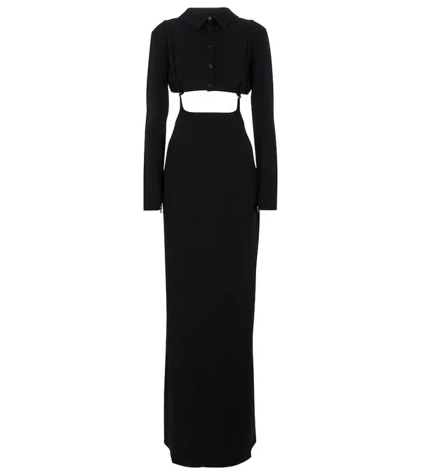 Jacquemus La Robe Draio Knit Maxi Dress