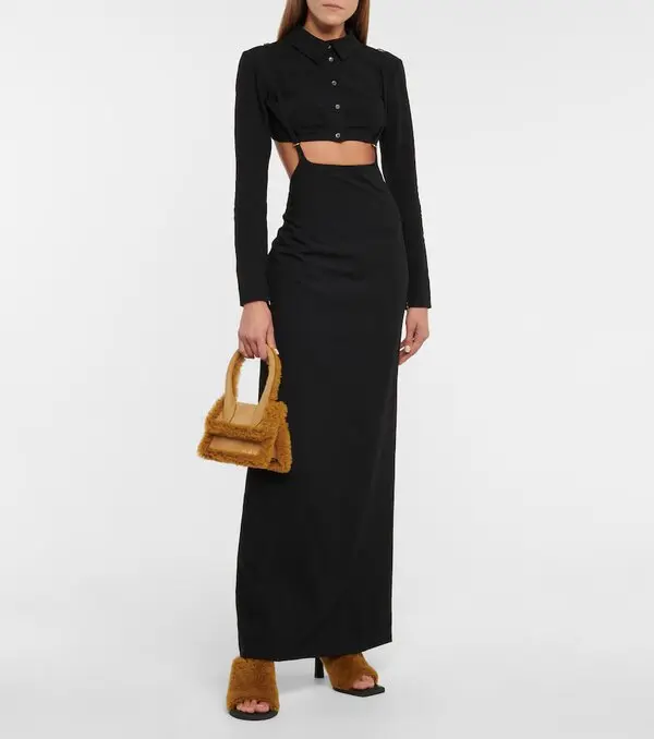 Jacquemus La Robe Draio Knit Maxi Dress