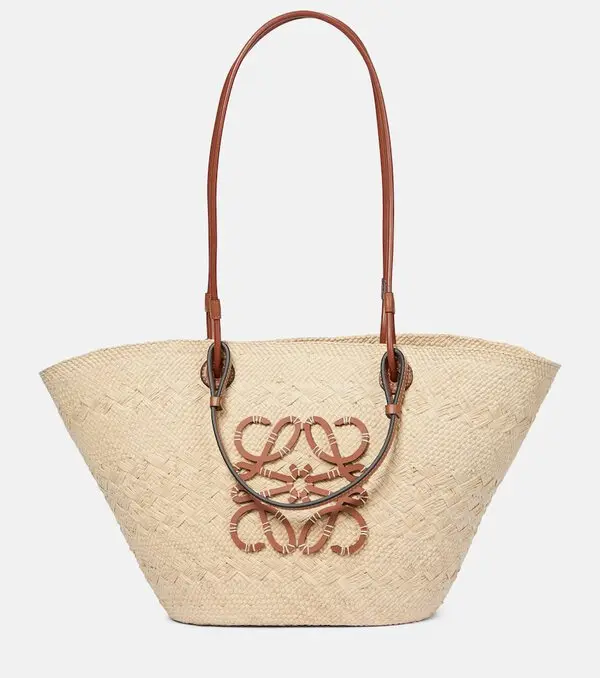 Loewe Paula's Ibiza Anagram Basket Bag - Beige