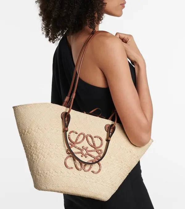 Loewe Paula's Ibiza Anagram Basket Bag - Beige