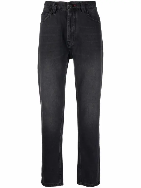 Philipp Plein Carrot-cut Jeans - Black