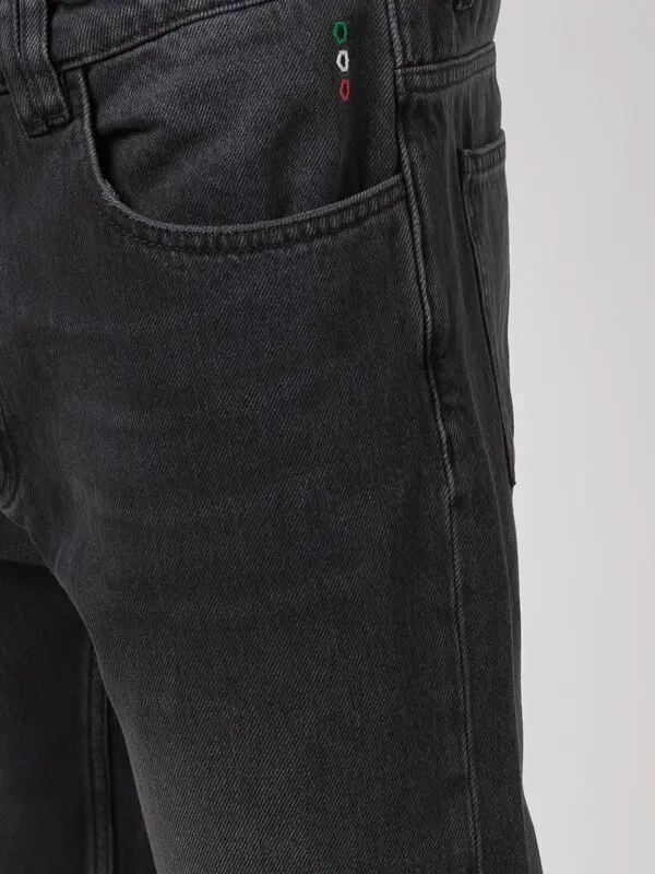 Philipp Plein Carrot-cut Jeans - Black