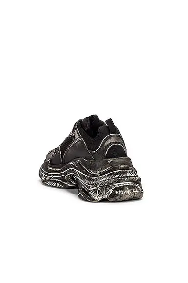 Balenciaga Triple S Sneaker In Black