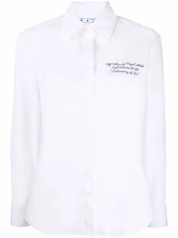Off-White New Basic Long-sleeve Shirt - White