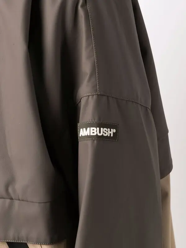 AMBUSH Colour-block Hooded Parka