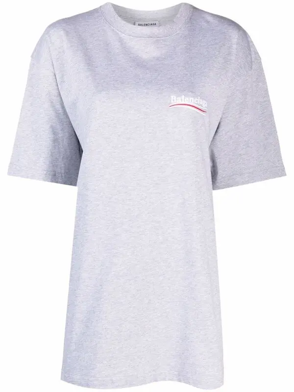 Balenciaga Political Campaign T-shirt - Grey