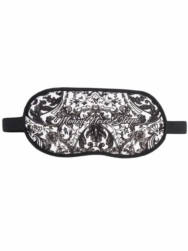 Philipp Plein New Baroque Sleep Mask - Black