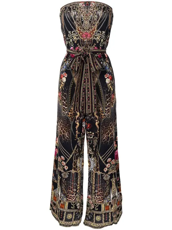 Camilla Gothic Goddess Strapess Jumpsuit
