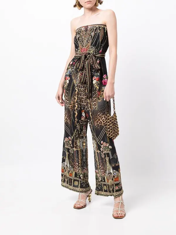 Camilla Gothic Goddess Strapess Jumpsuit