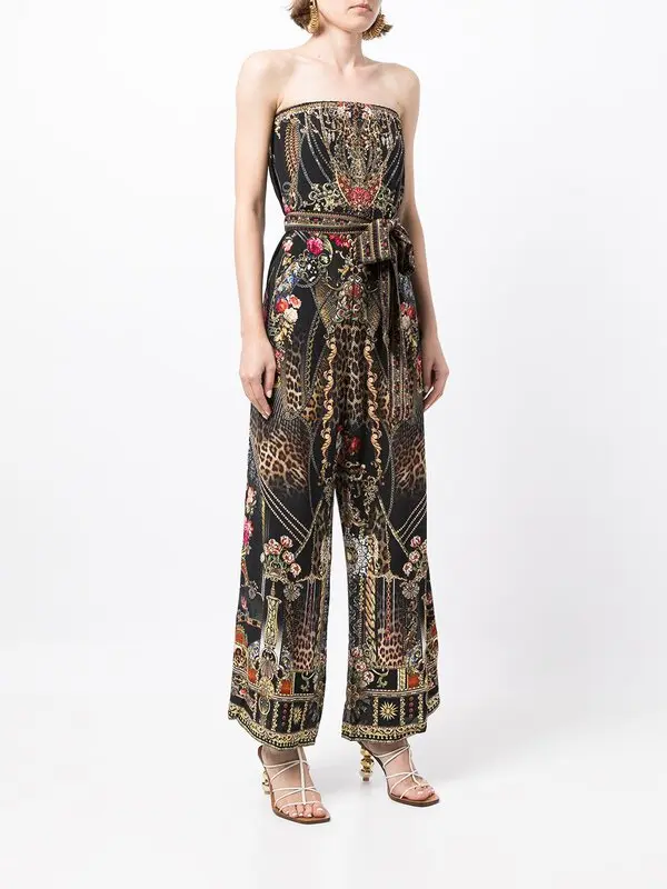 Camilla Gothic Goddess Strapess Jumpsuit
