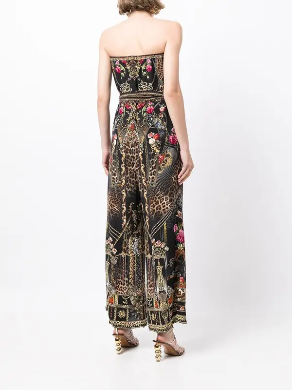 Camilla Gothic Goddess Strapess Jumpsuit