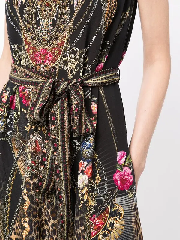 Camilla Gothic Goddess Strapess Jumpsuit