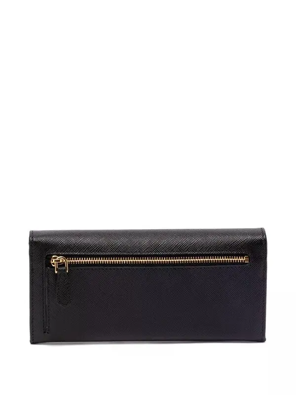 Prada Triangle-logo Wallet - Black