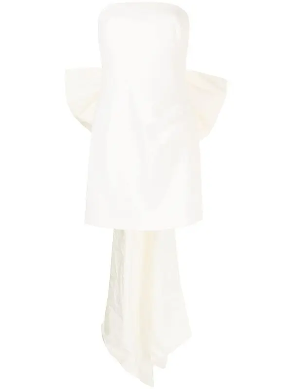 Rebecca Vallance Daphne Bow-detail Mini Dress