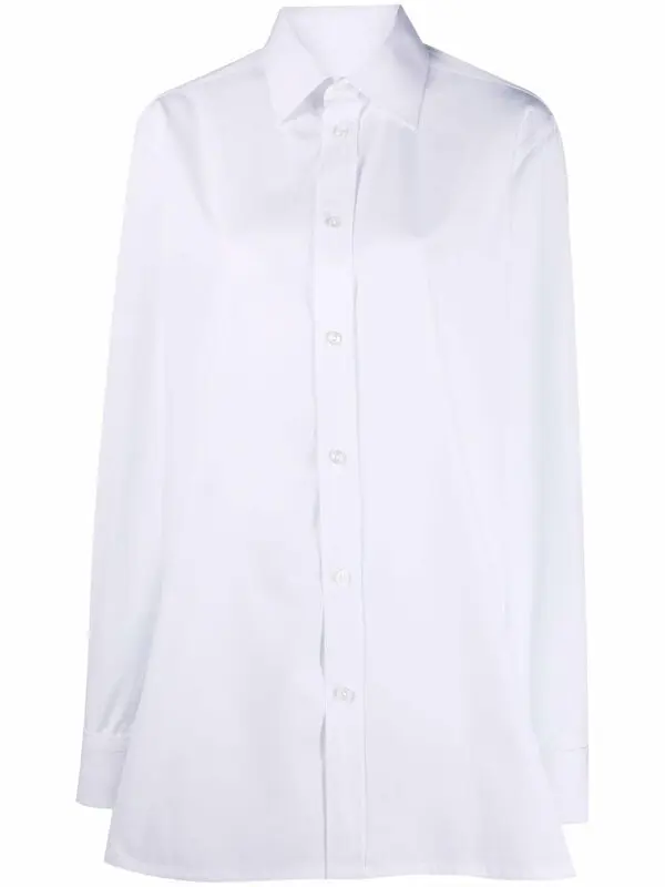 MAISON MARGIELA Long-sleeve Cotton Shirt