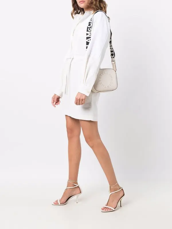 Stella McCartney Logo Crossbody Bag - Neutrals