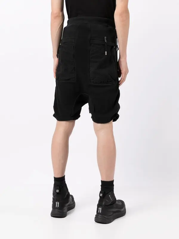 Boris Bidjan Saberi Drop-crotch Cargo Shorts