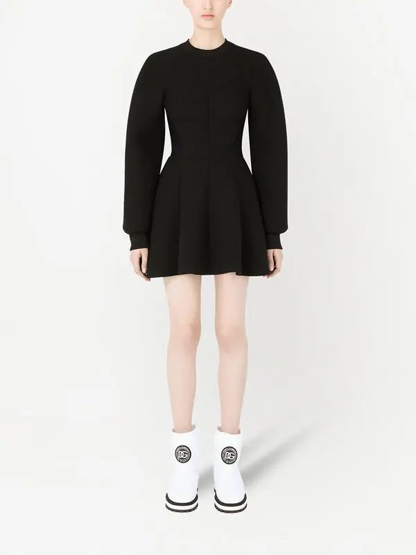 Dolce & Gabbana Flared Fitted-waistline Dress