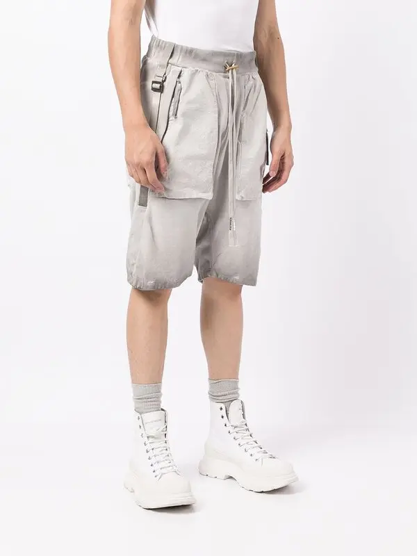 Boris Bidjan Saberi Stonewashed Cargo Shorts