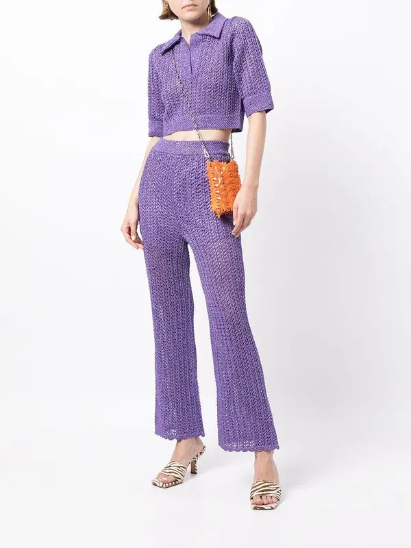 ALICE MCCALL Knitted Polo Top