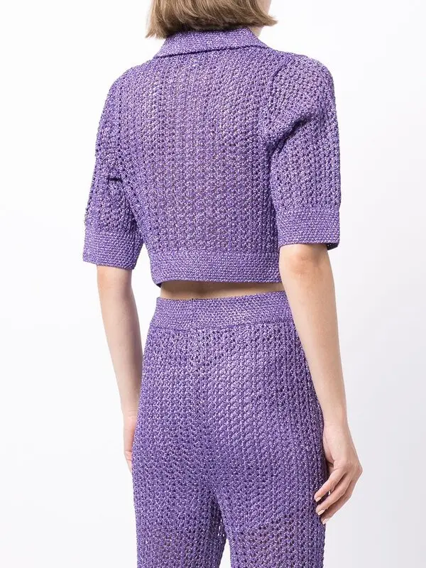 ALICE MCCALL Knitted Polo Top